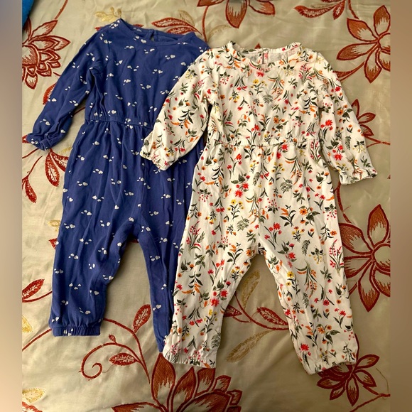 Old Navy | Matching Sets | Two Very Cute Jump Suits For Baby Girl ...